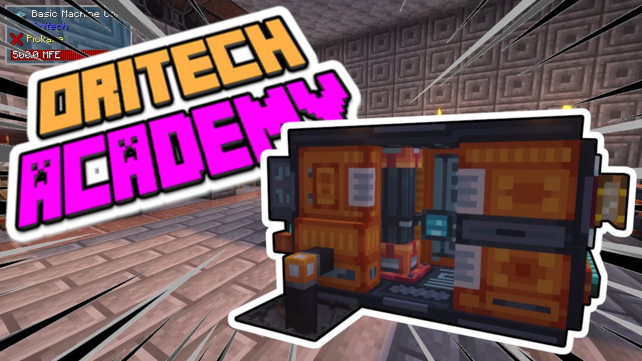 EP 12 - Creative Flight! Minecraft Oritech Academy EP 12 - Cybernetic ...