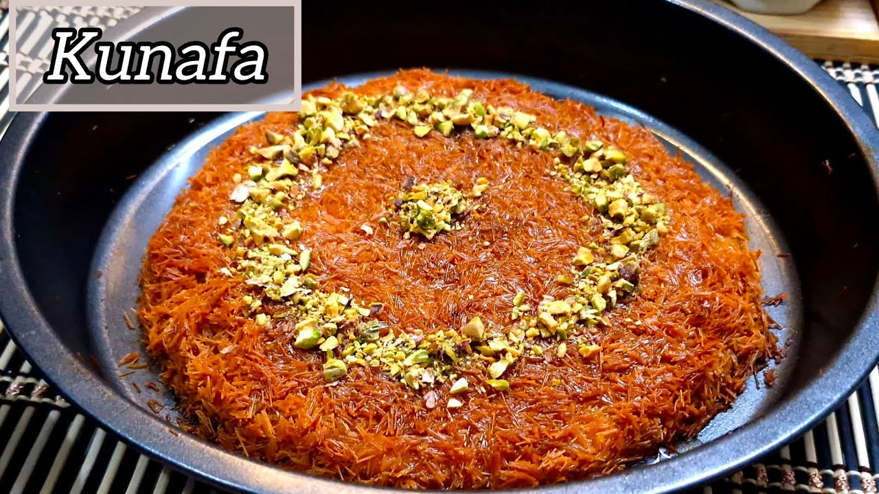 Cream Cheese Kunafa | Diwali Special Dessert | Authentic Arabic Dessert ...