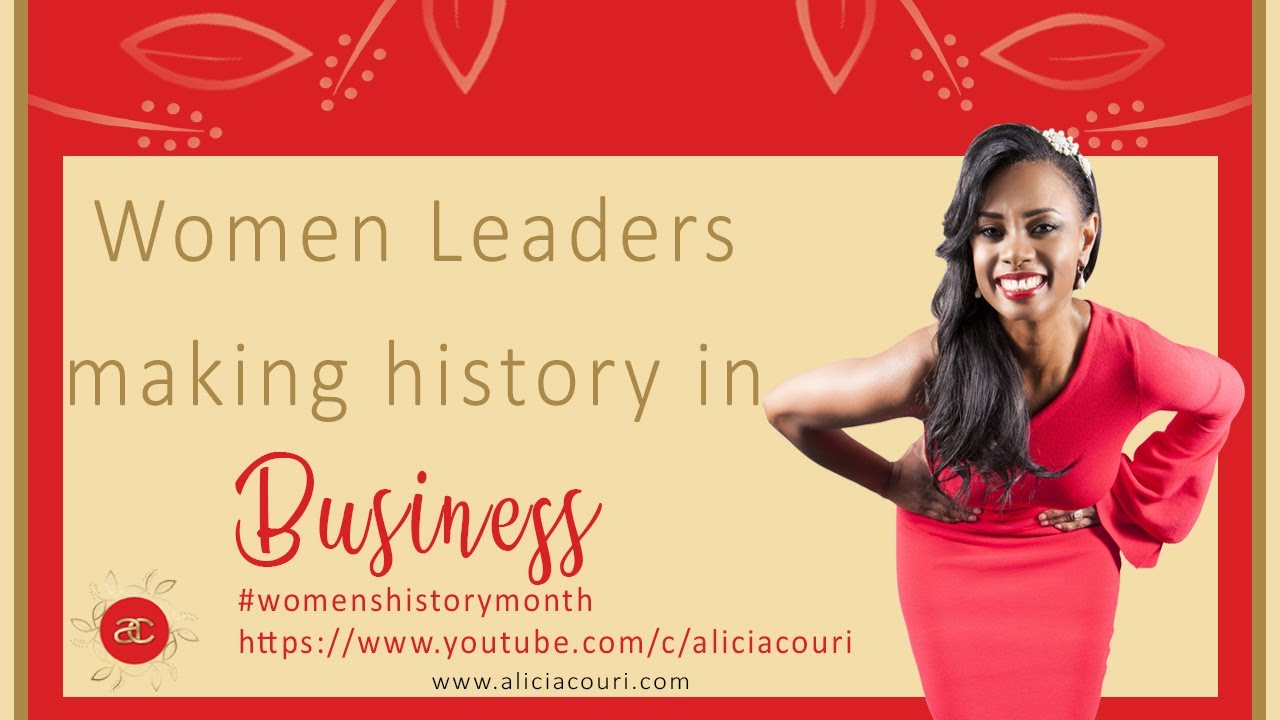 Celebrating Women's History Month: 5 Women Leaders in Business - YouTube