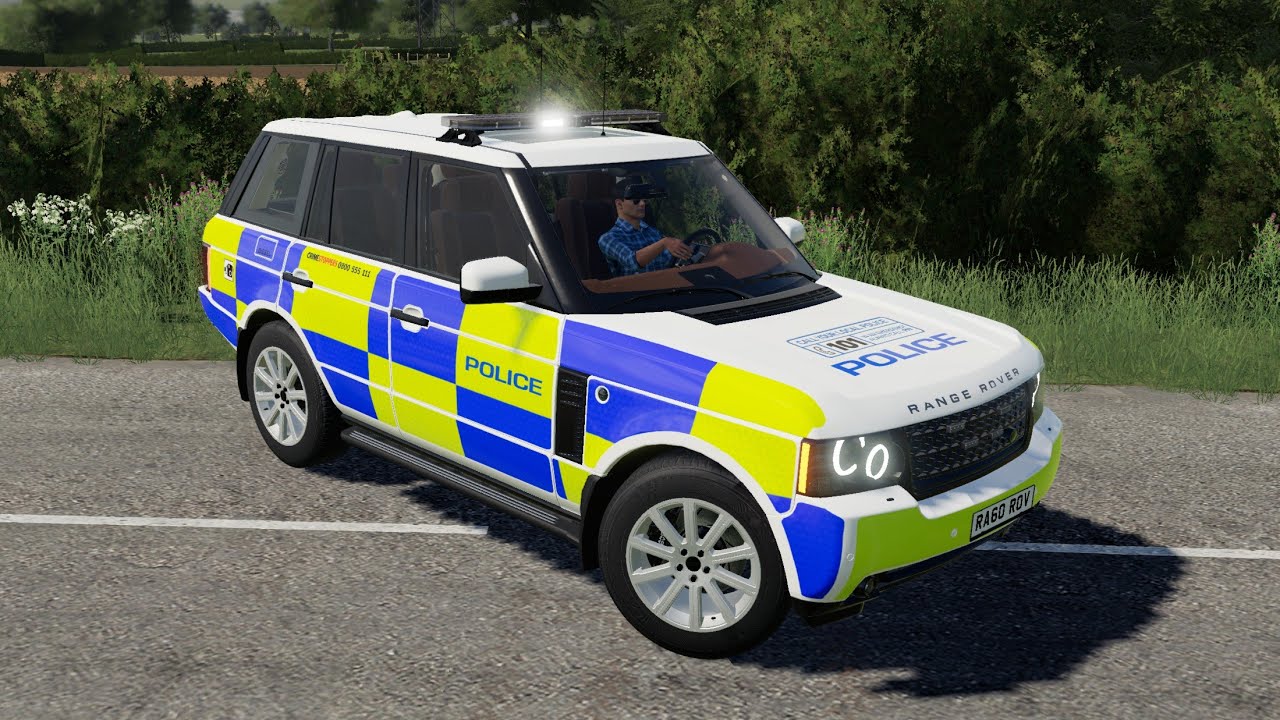 Range Rover UK Police - Farming Simulator 2019 - British Police Car [FS ...