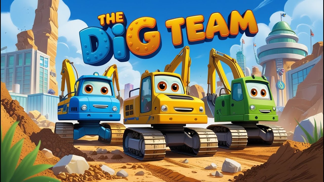 🚜 Welcome to The Dig Team! ! 🚧🚜!!!NEW!!! Excavator SHOW!!! Excavator ...