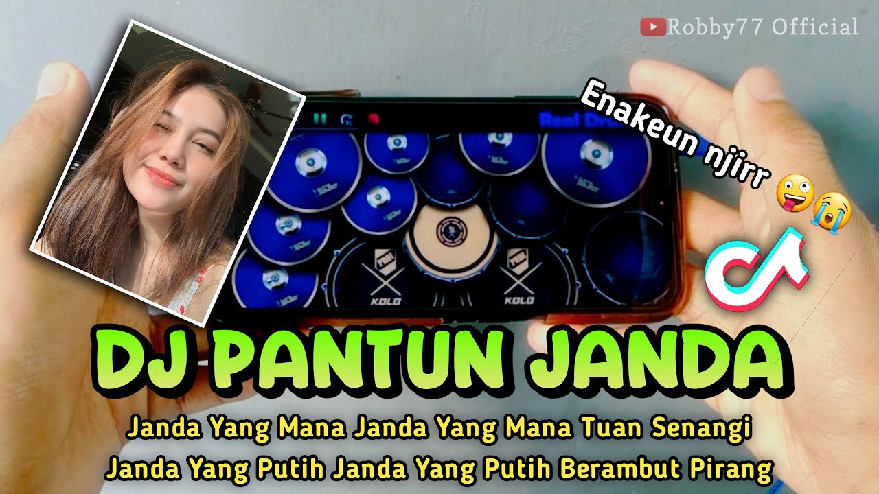 Dj Pantun Janda Remix Full Bass - Dj Pantun Janda Pirang Viral TikTok Terbaru | Real Drum Cover ...