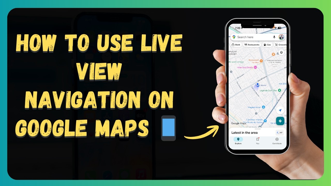 How to Use Live View Navigation on Google Maps 📱 [New 2026 Update ...