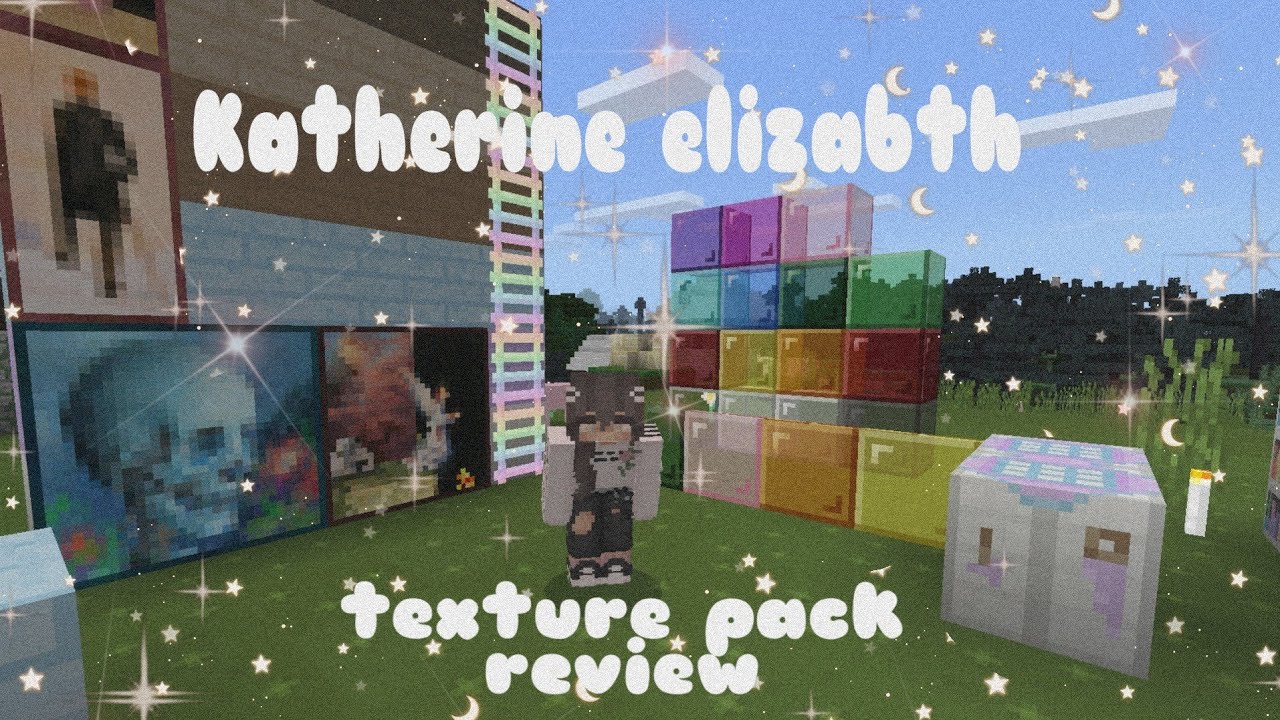 Katherine elizabath texture pack for minecraft pe🌌cute aesthetic - YouTube