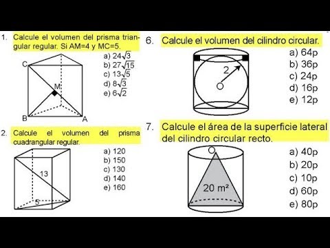 Matemáticas-Sólidos Geométricos Geometría del Espacio Ejercicios ...