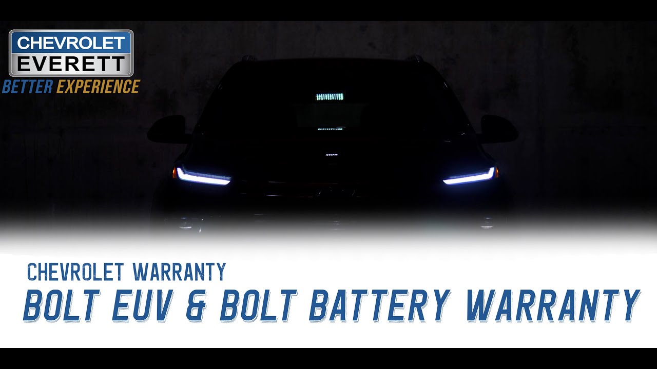 EUV Factory Update 3 Bolt EUV And EV Battery Warranty
