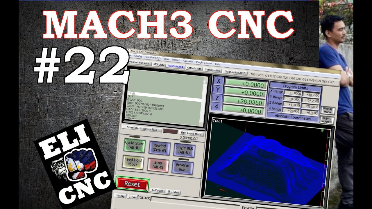 CNC VIDEO VLOG 1043 / MACH3 CNC EMBOSSED RELIEF 3D RENDER DESIGN ...