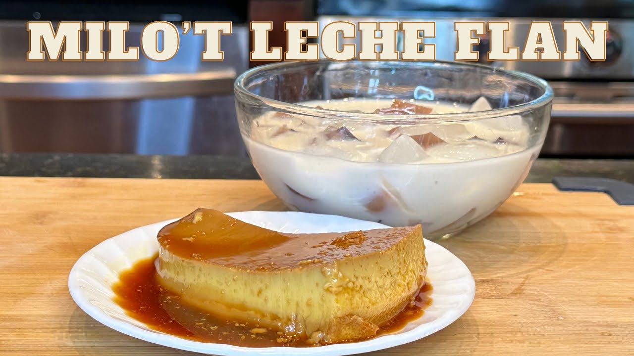 Milo at leche flan! Ayos! - YouTube