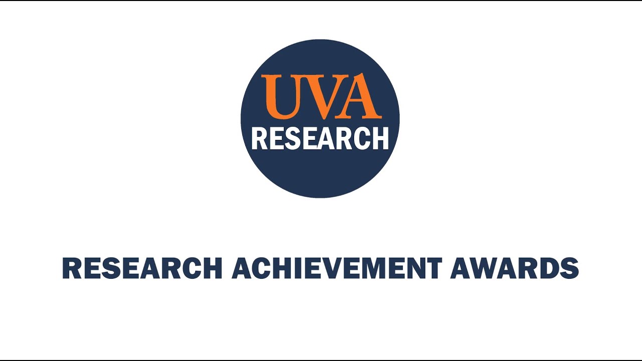 2020 UVA Research Achievement Awards - YouTube