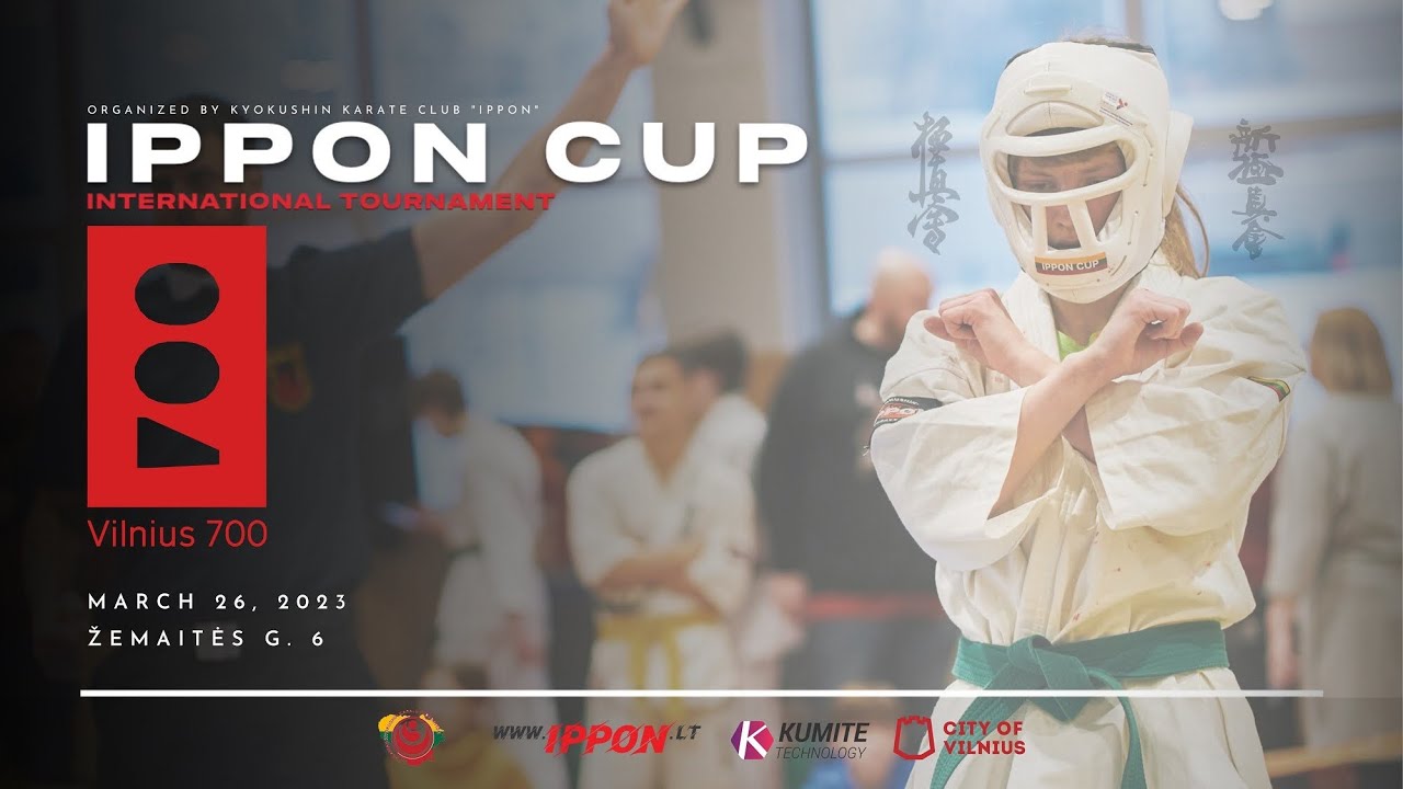 Ippon cup 2023 Vilnius. Saulės ženklas. Armandas first karate ...