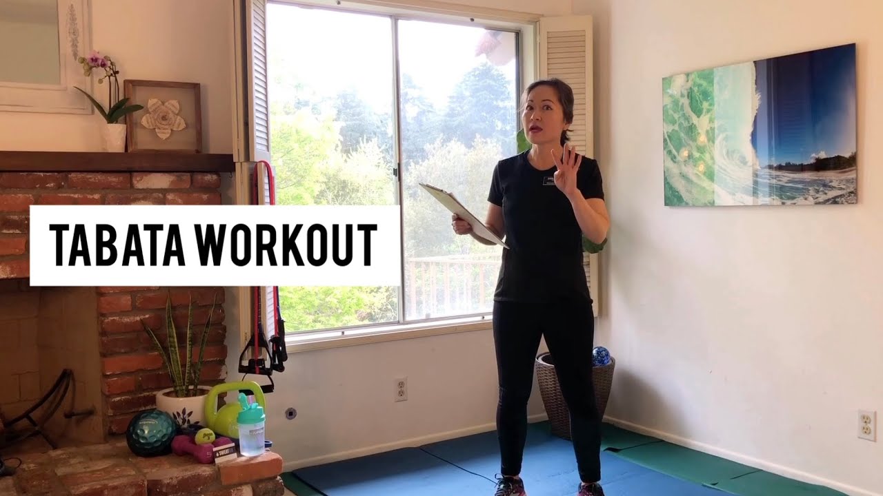 Tabata Workout | Sweat SB Fitness - YouTube