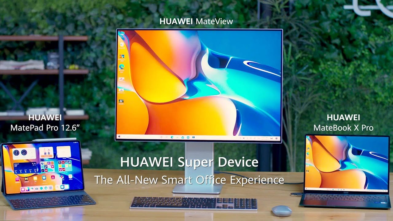 HUAWEI Super Device | The All-New Smart Office Experience - YouTube