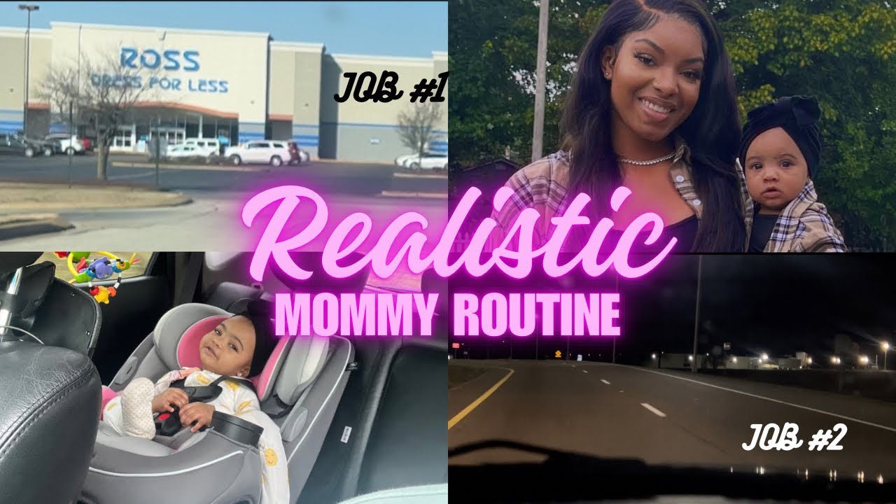 Full Time Mom| Full Time Job| Online School | *Realistic* Mommy Routine ...