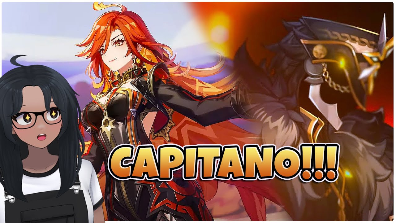 🔥CAPITANO!!!! 🔥 Natlan Teaser - A Name Forged in Flames | Genshin ...