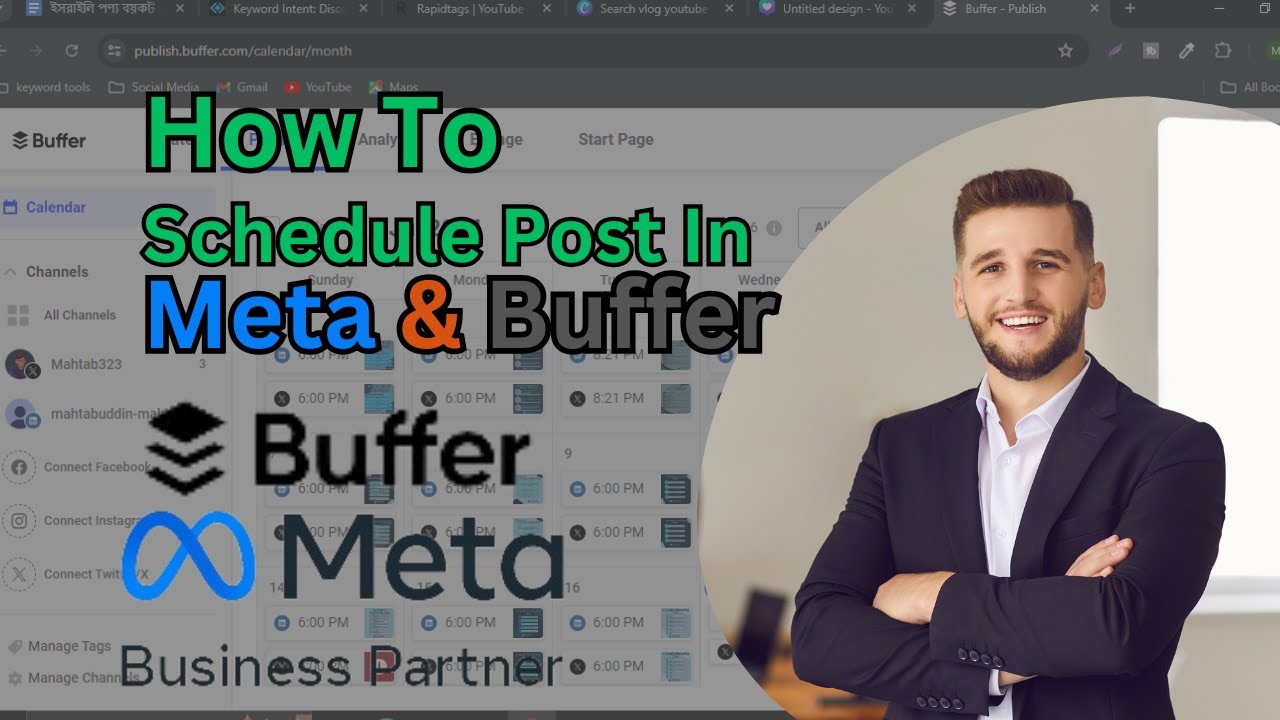 Meta & Buffer Social Media Management | Complete Guide - YouTube