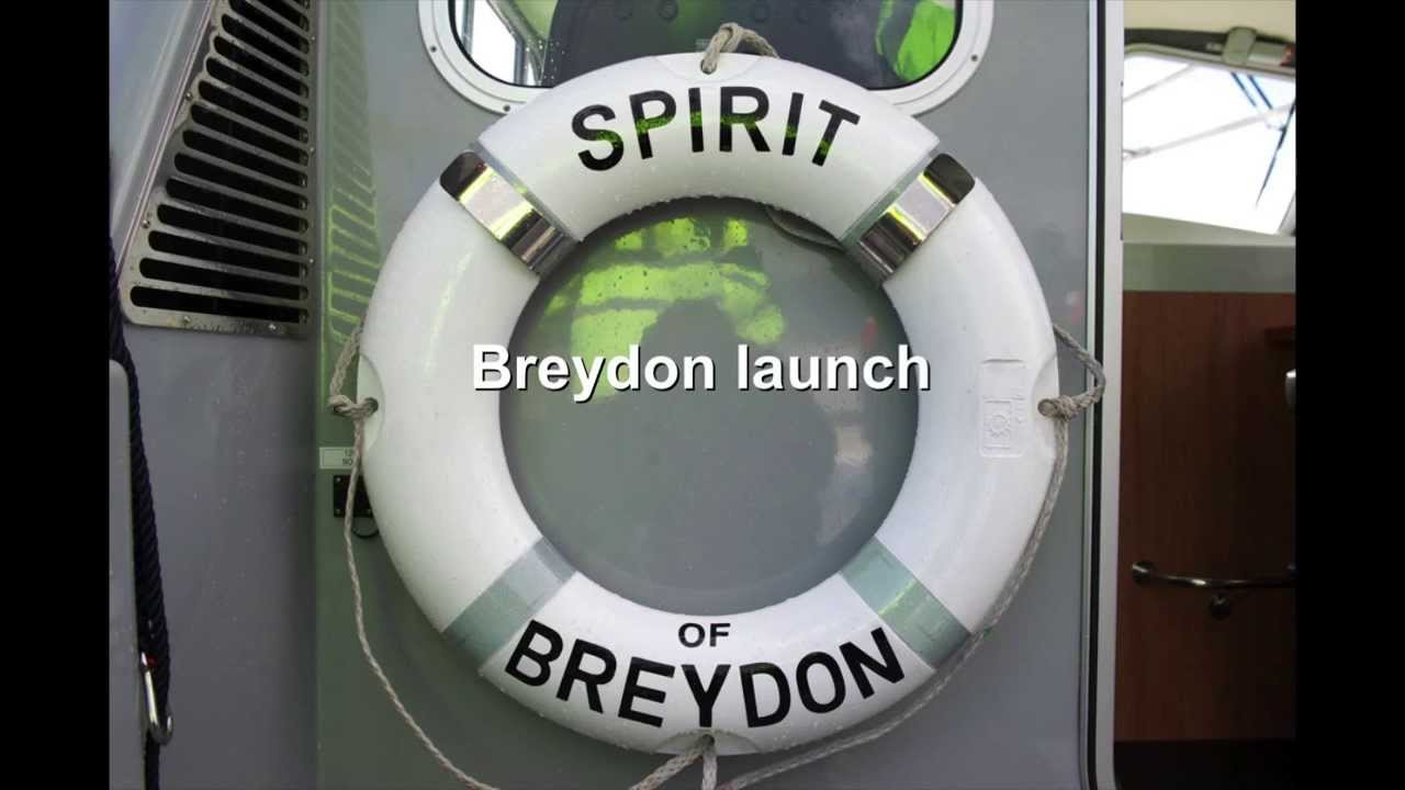 The Spirit of Breydon launch - YouTube