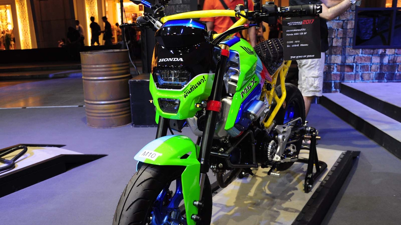 Honda MSX 125SF แต่งสวย - YouTube
