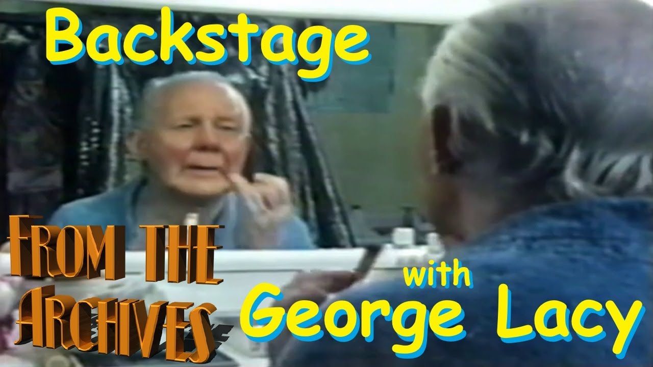From The Archives - Backstage with George Lacy - 1982 - YouTube