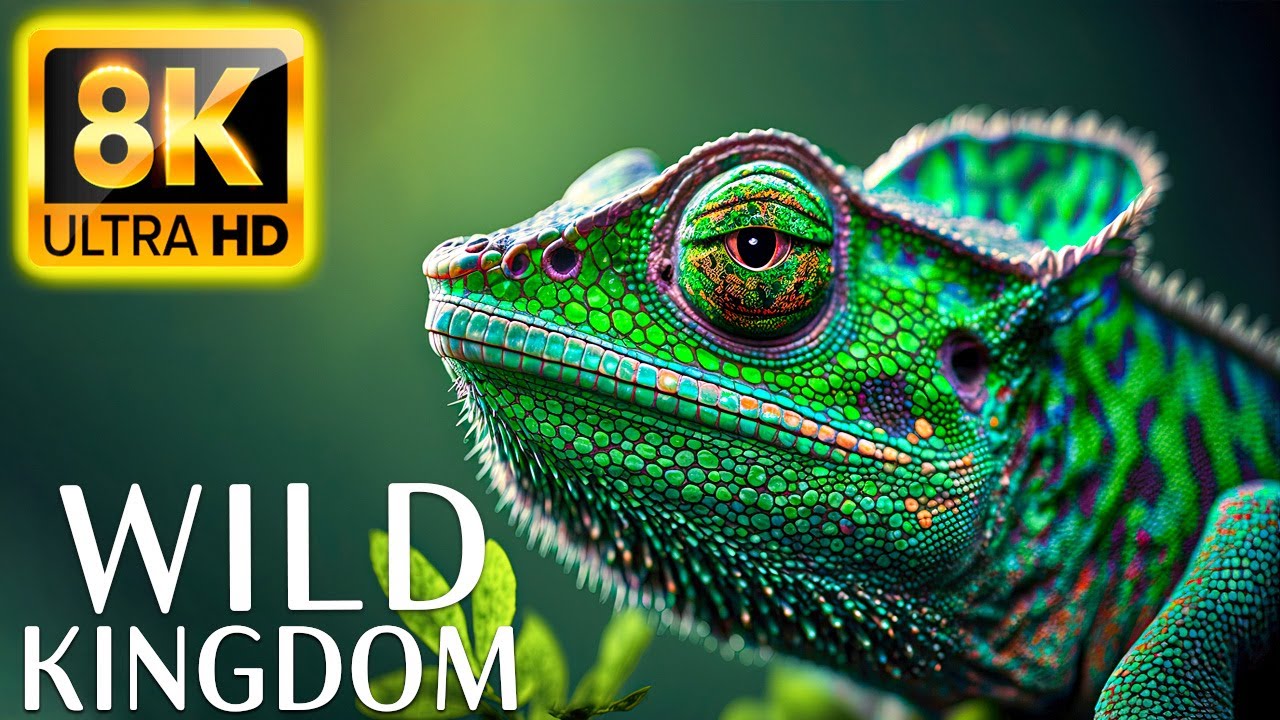 WILD KINGDOM: The Most Beautiful Animals 8K VIDEO ULTRA HD - Animals ...