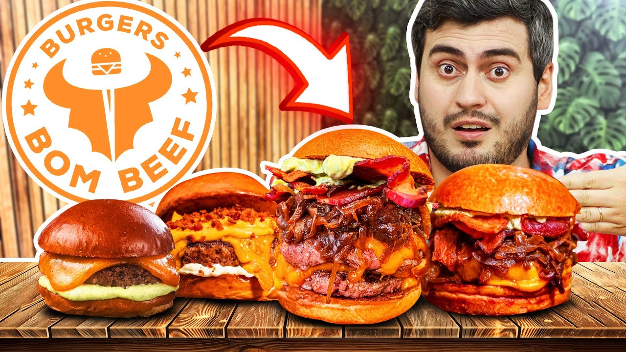 PROVAMOS OS LANCHES DO NETÃO BOM BEEF, VALE A PENA? - YouTube
