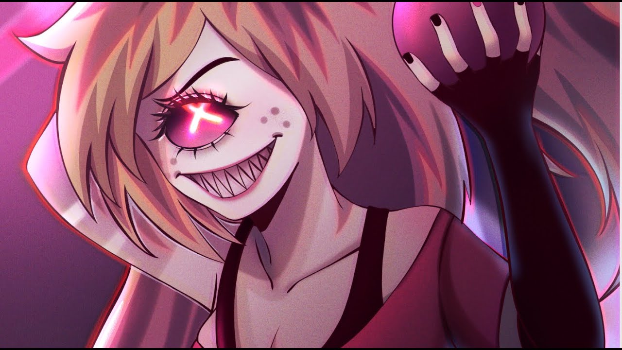 Cherri Bomb Fan art (Hazbin Hotel Coloring Speedpaint) - YouTube