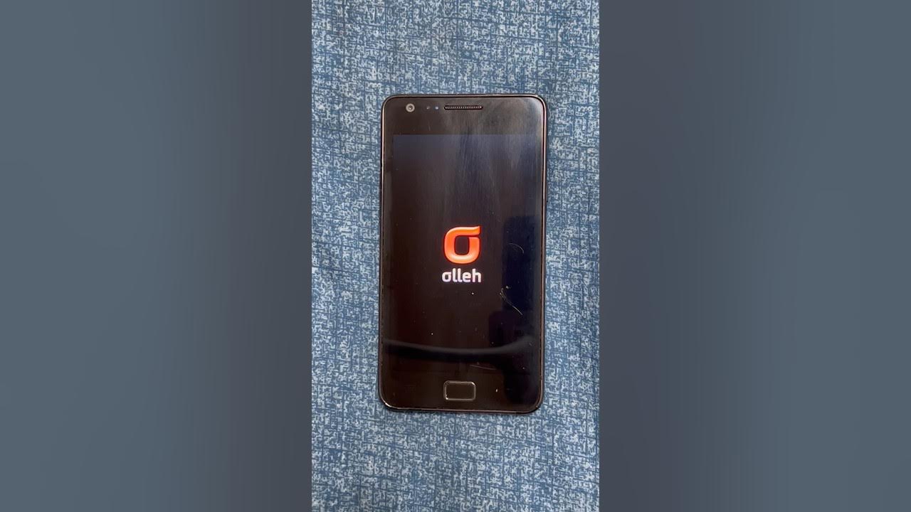 삼성 갤럭시 S2 SHW-M250K 전원 On/Off - YouTube