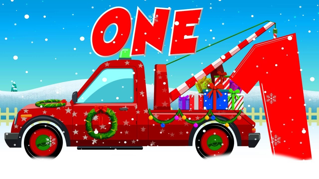 Tow Truck | Learn Numbers | Learn to Count | Kids Video - YouTube