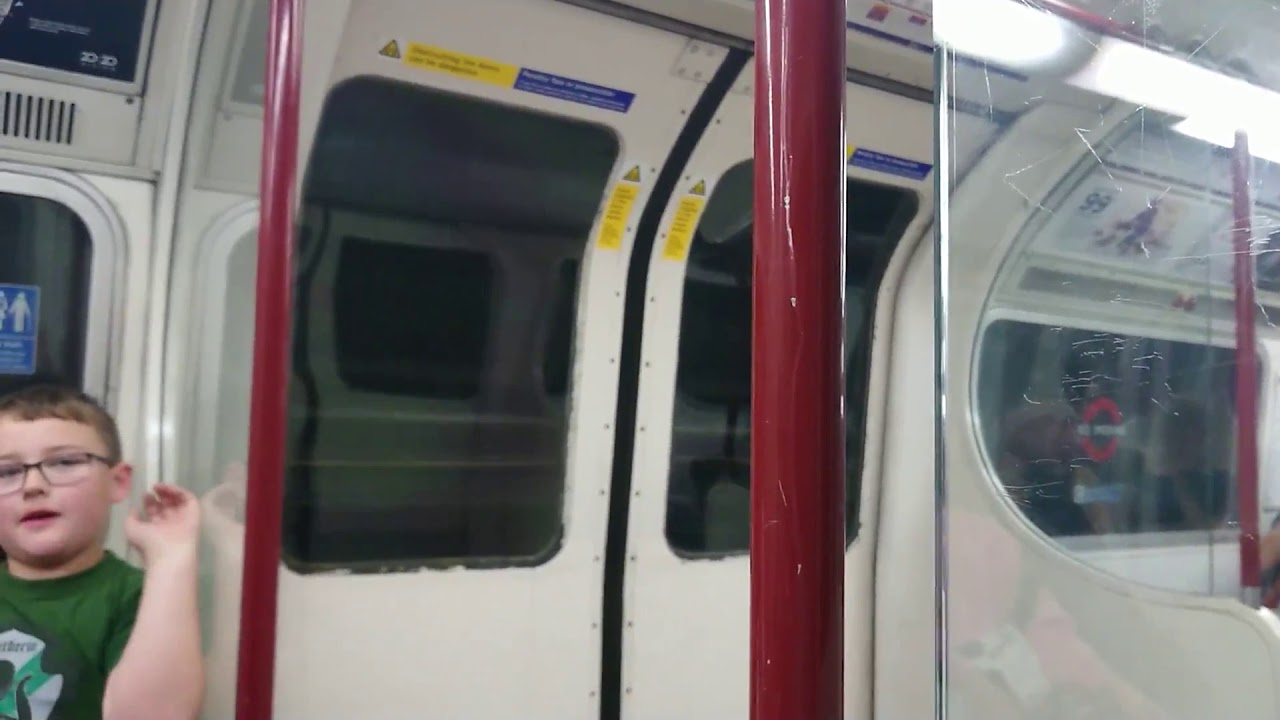 On-board The Bakerloo Line Tube In London - YouTube