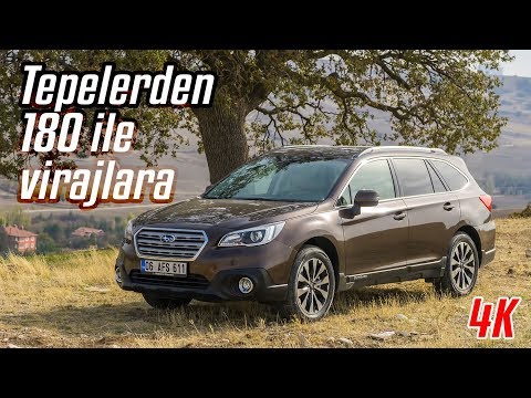 Subaru Outback I Tepelerden 180 ile Virajlara \