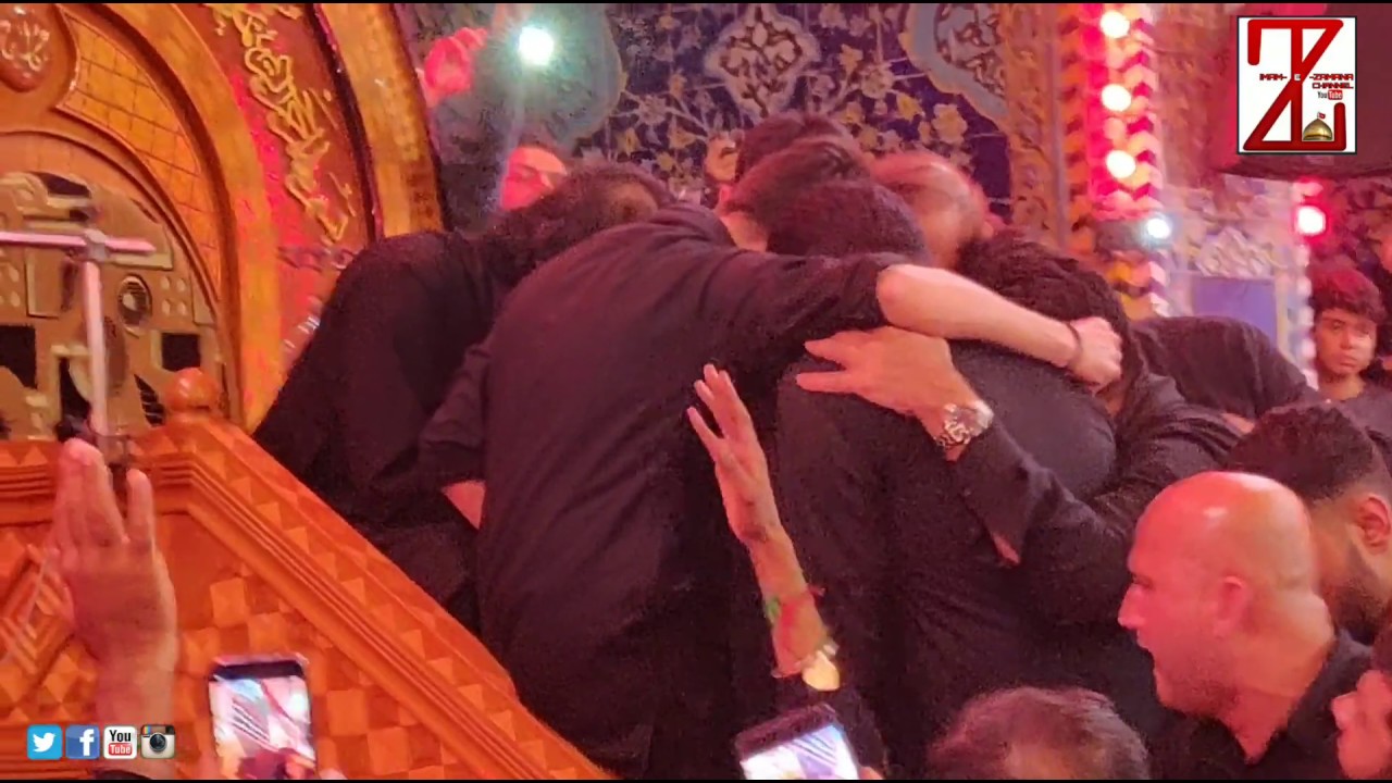 NARA-E-HAIDERI BY SYED NADEEM SARWAR | MIMBER-E-RAEES AT HARAM-E-IMAM ...