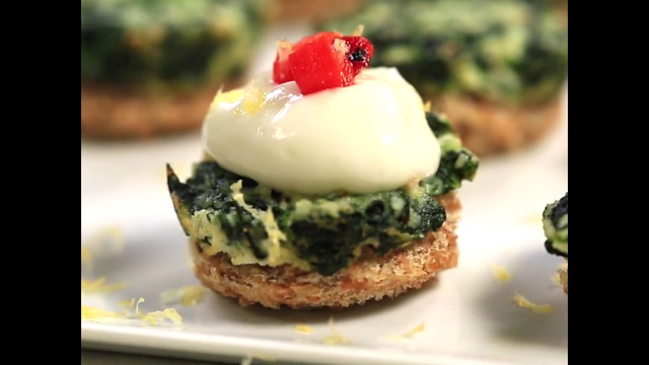 Baked Spinach Dip Canapés | Food For Life - YouTube
