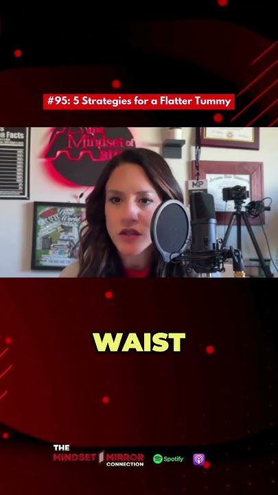 How can you really work on a having a flatter tummy?! #fitness # ...