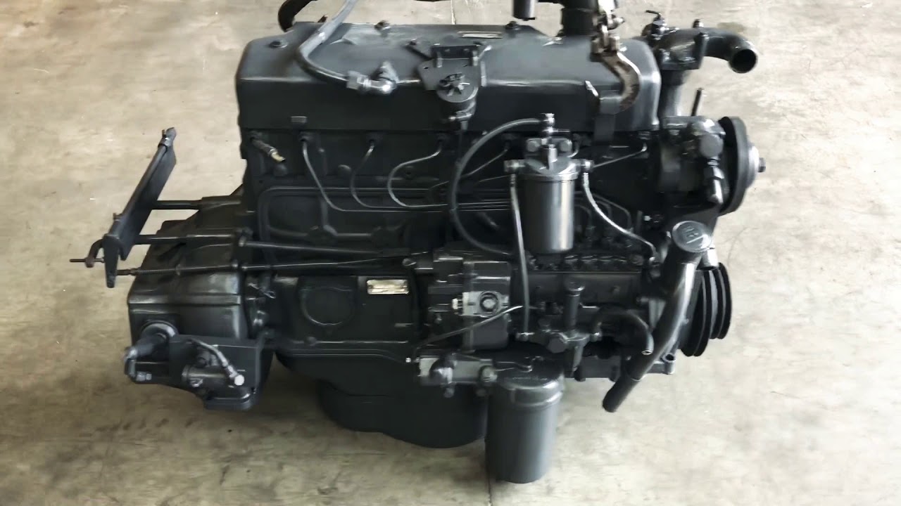 Motore Mercedes OM 352 - YouTube