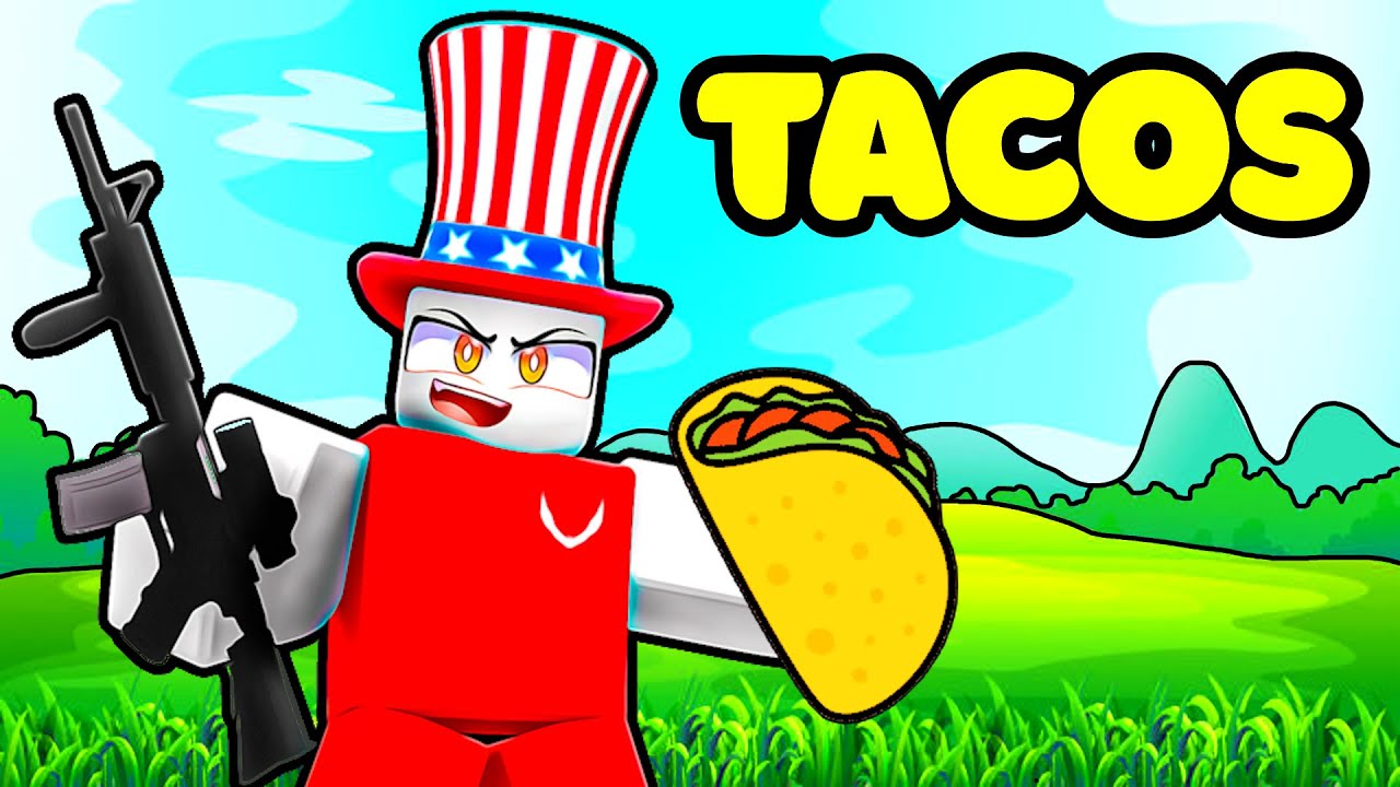 Turning My ENEMIES Into TACOS in Roblox FLAG WARS - YouTube