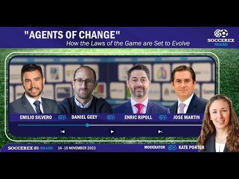 Agents of Change: How the laws of the game are set to evolve. - YouTube