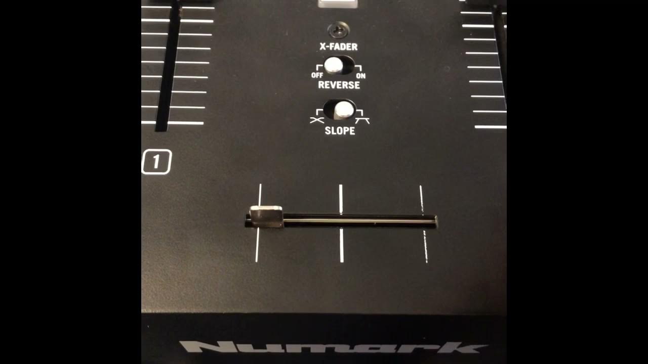 Numark Scratch Mixer Innofader pnp2 crossfader upgrade - YouTube