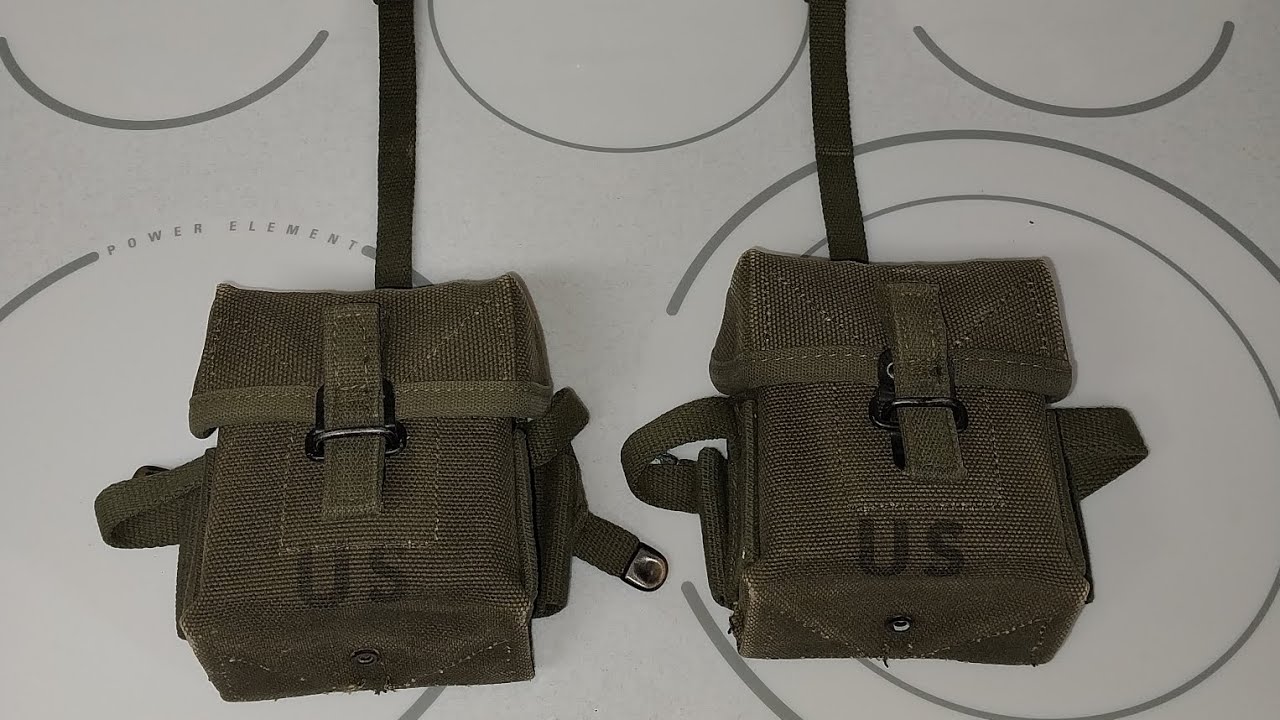 My review of the short M1956 ammo pouch - YouTube