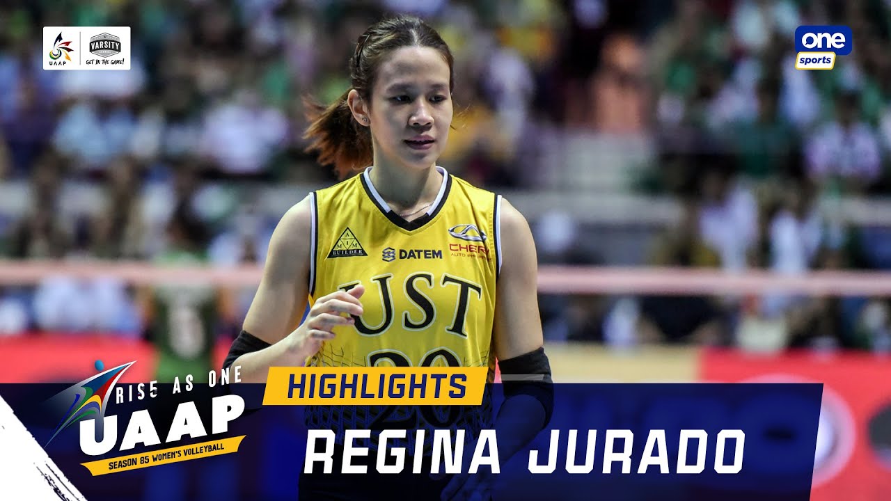 Regina Jurado highlights | UAAP Season 85 Women's Volleyball - YouTube