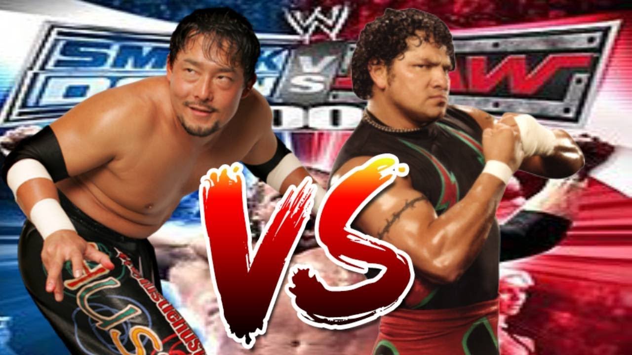 WWE Smackdown vs Raw 2007 Tajiri CAW vs Super Crazy - YouTube