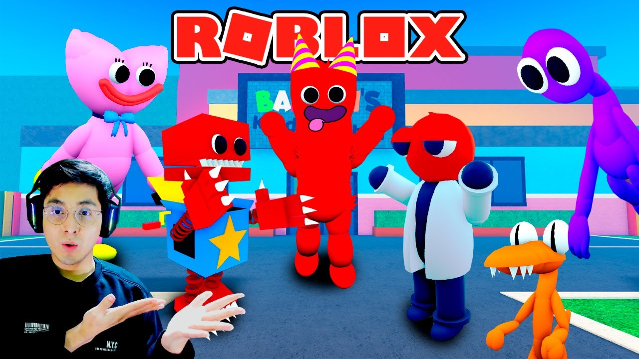 LOS PERSONAJES DE GARTEN OF BANBAN, POPPY PLAYTIME y RAINBOW FRIENDS ...