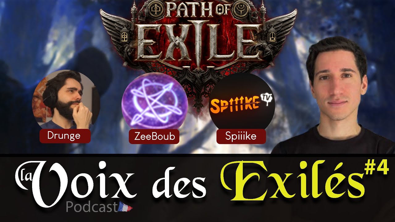 🚨PODCAST - LA VOIX DES EXILES SUR PATH OF EXILE 2 A 21H🚨AVEC @Drunge ...