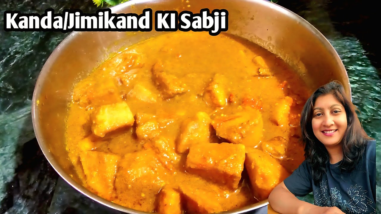 Bihar ke Har Ghar mein Banti hai Ye | Kanda Ki Sabji | Jimikand Recipe ...