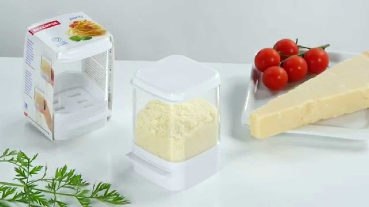 Healthy container for the refrigerator PURITY, for parmesan - YouTube