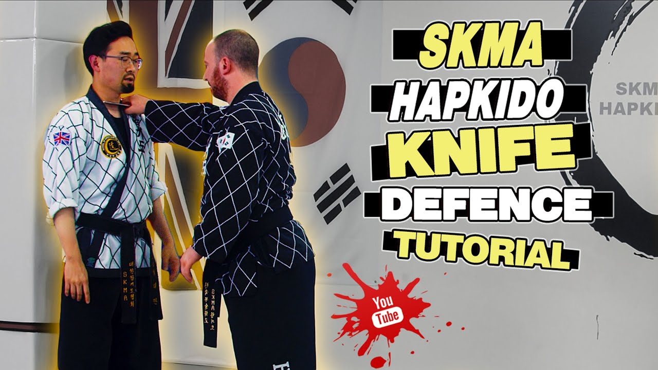 HOW TO DEFEND AGAINST A KNIFE (TUTORIAL) - SKMA HAPKIDO Techniques - YouTube