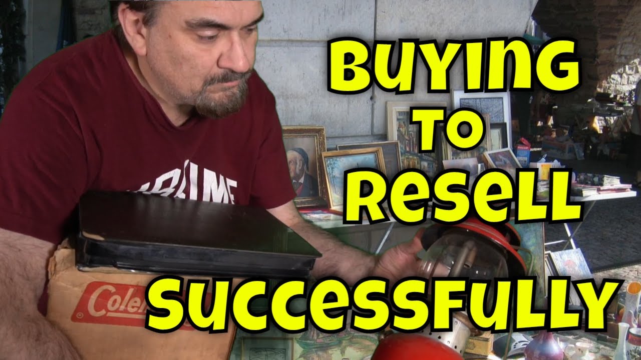 The Secret To Successfully Buy Stuff To Resell - YouTube