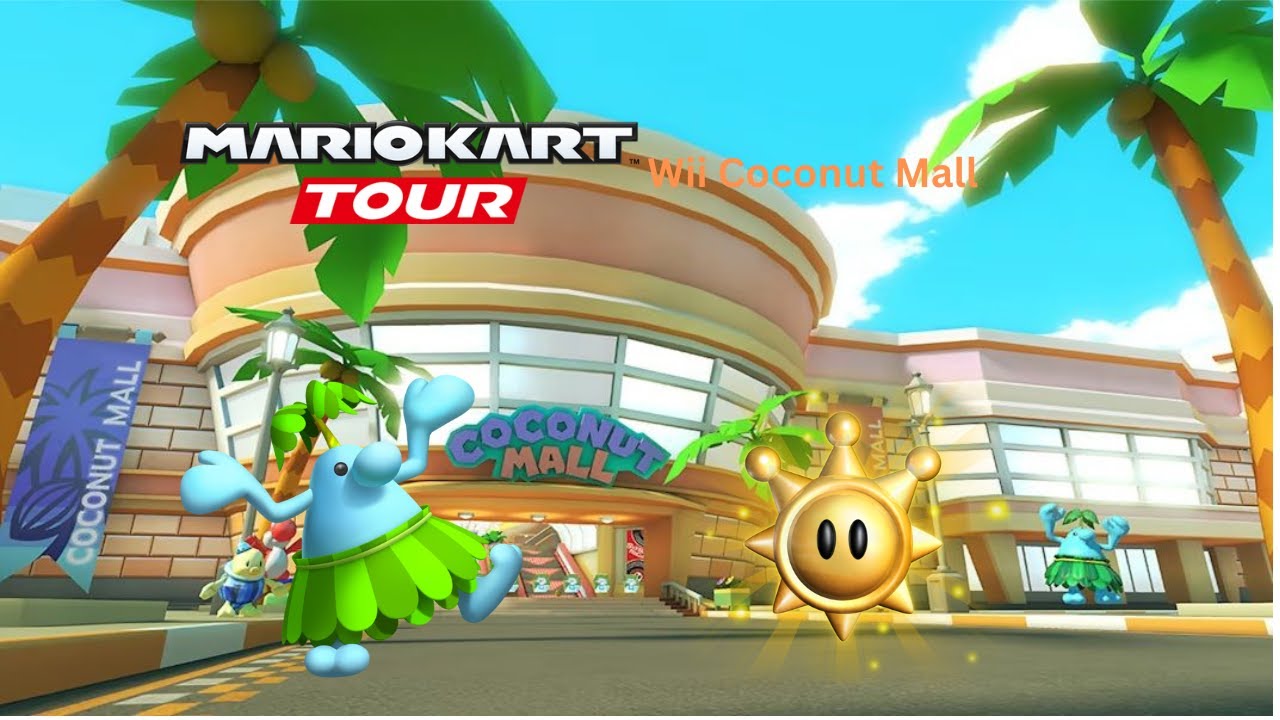 Mario Kart Tour - Wii Coconut Mall - YouTube