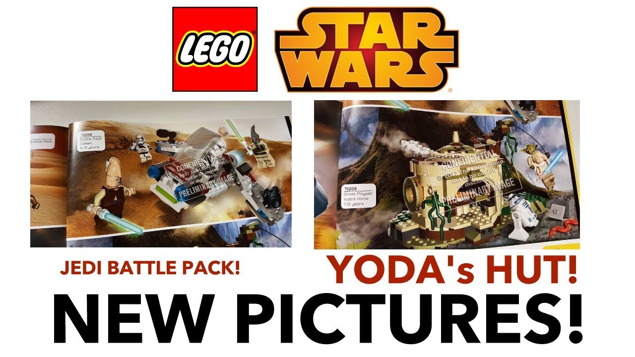 Star Wars Early 2018 Set REAL PICTURES! (YODA's HUT, JEDI BATTLE PACK ...