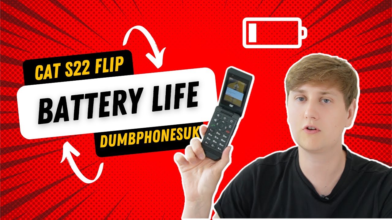 "The Battery Life Is Fine" Battery Life Test || CAT S22 Flip Dumbphone ...