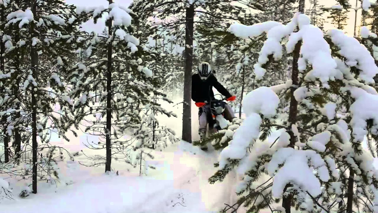 2 Stroke - Winter enduro KTM - YouTube