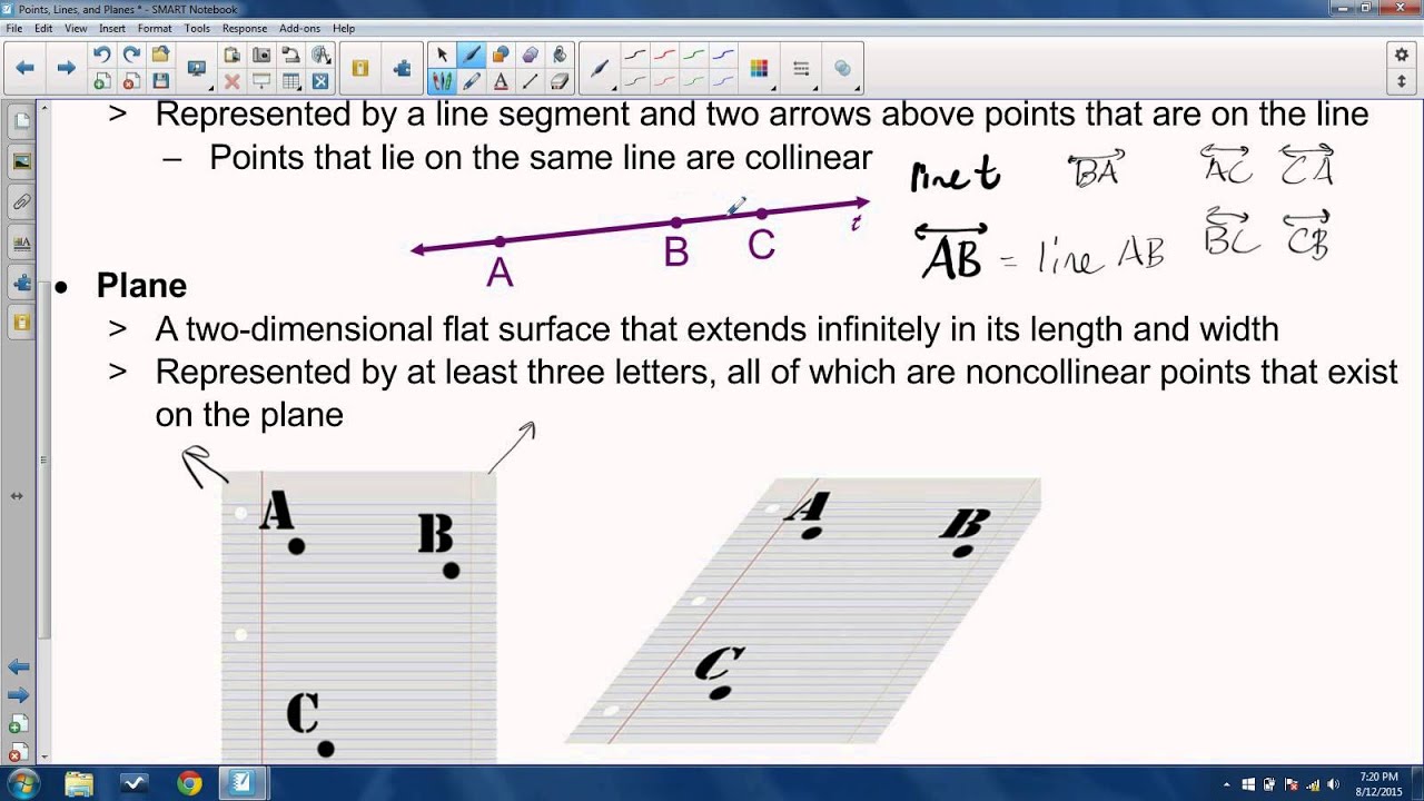Points, Lines, and Planes - YouTube